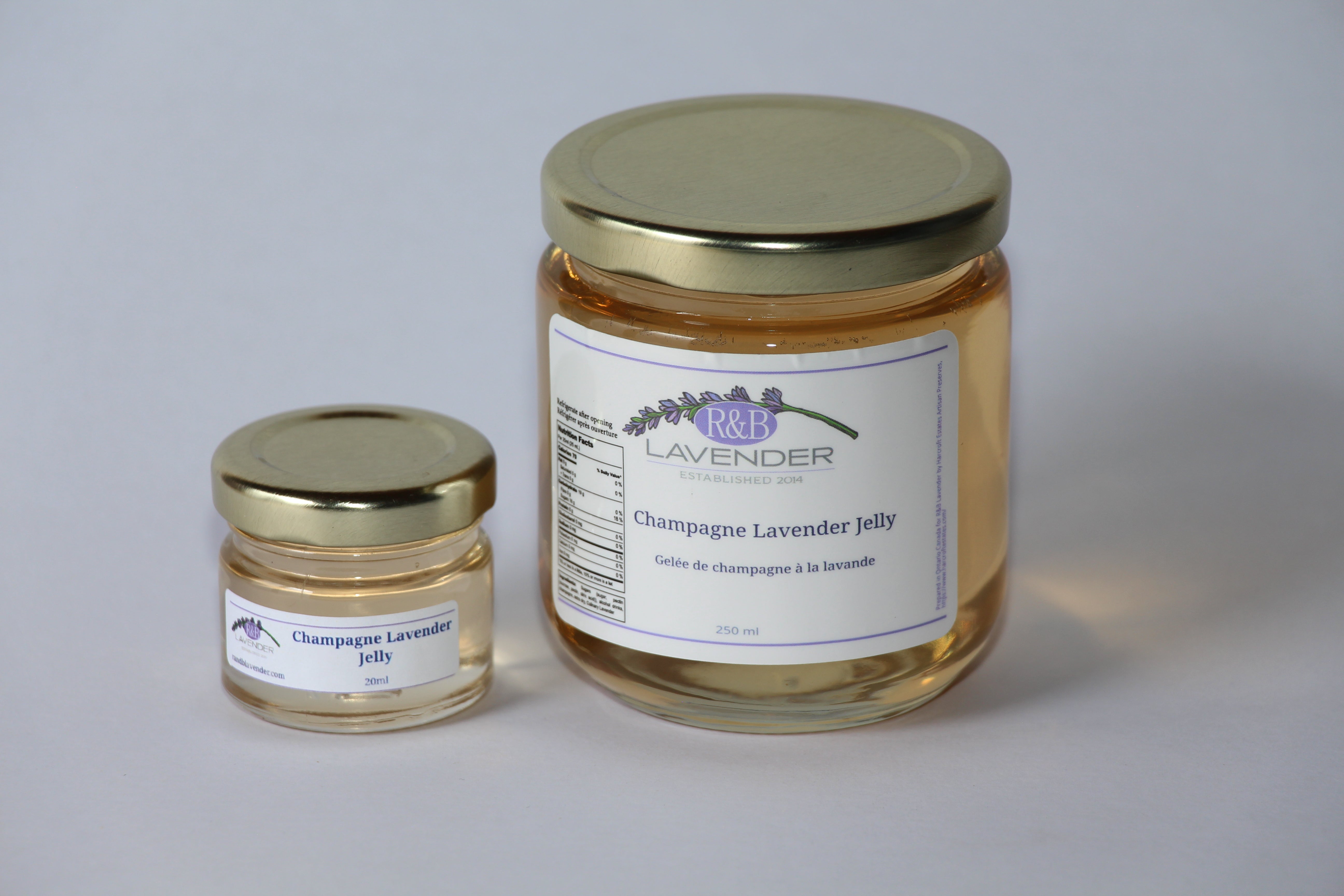 Champagne Lavender Jelly - Elegant Floral Sweetness in Every Bite